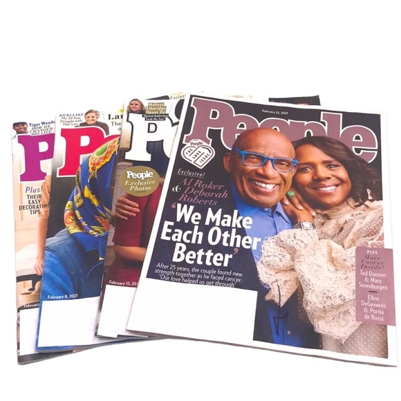 People | Accents | People Magazine February 22 The Complete Set | Poshmark